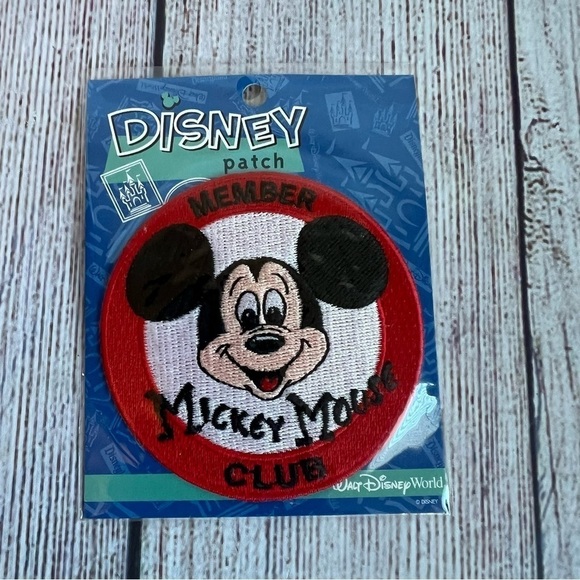 Disney | Accessories | Disney Mickey Mouse Club Vintage Patch New ...